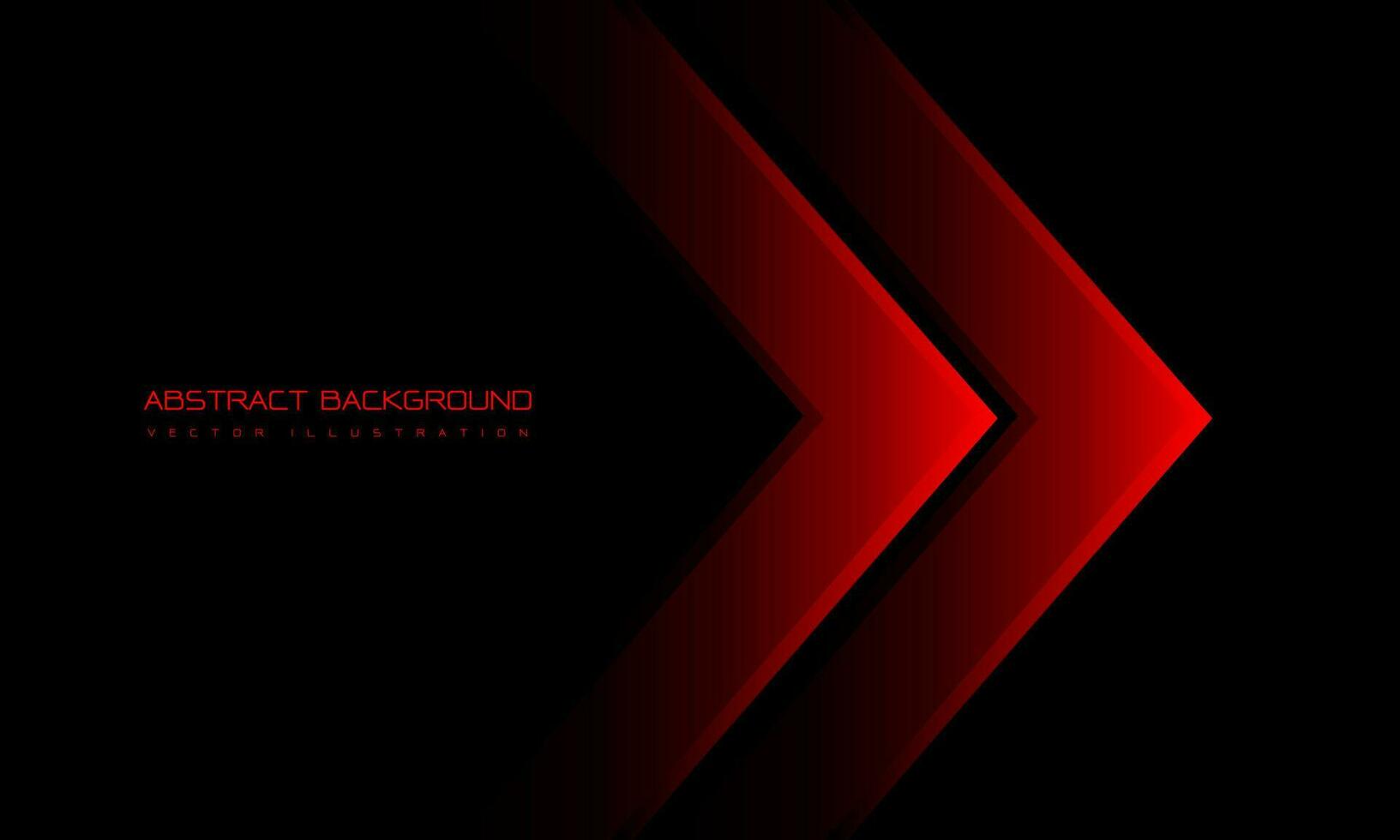 Abstract twin red arrow direction geometric on black blank space design ... Abstract twin red arrow direction geometric on black blank space design ...