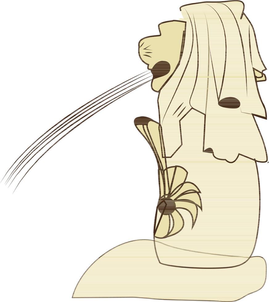 Illustration of a Merlion. 24503161 Vector Art at Vecteezy Illustration of a Merlion. 24503161 Vector Art at Vecteezy