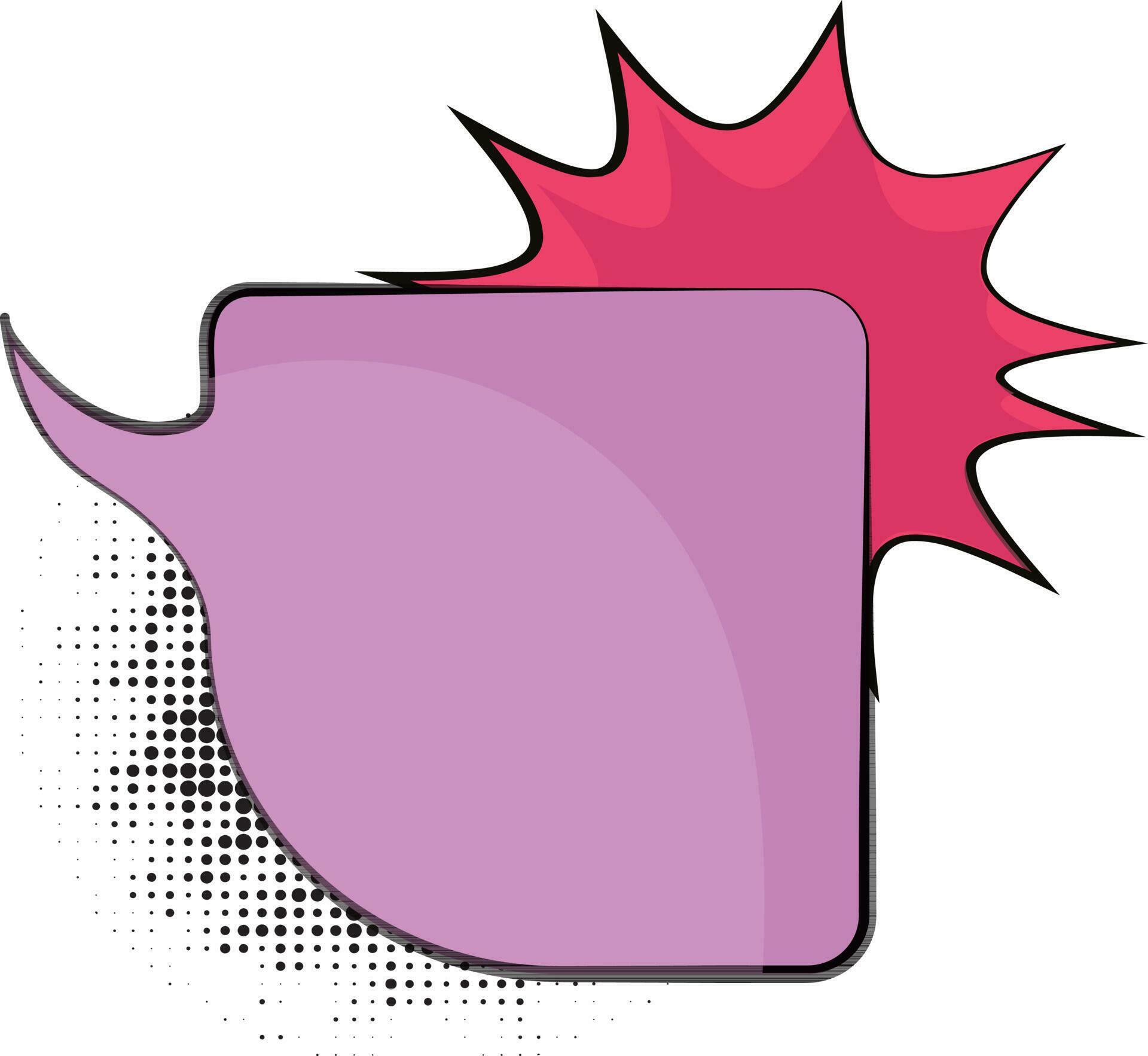 Purple And Pink Blank Speech Bubble 24505036 Vector Art At Vecteezy