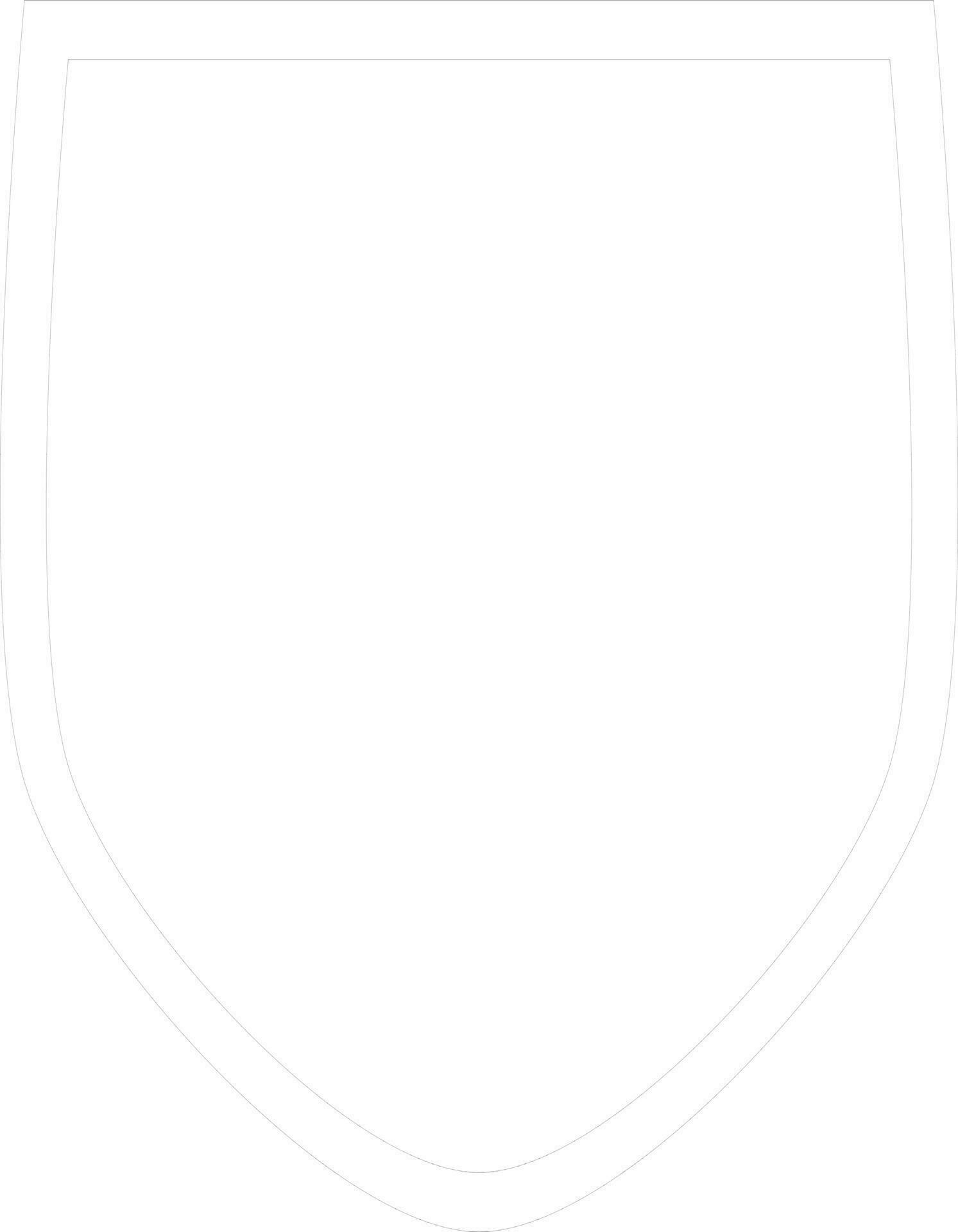 Isolated shield in black line art. 24505108 Vector Art at Vecteezy Isolated shield in black line art. 24505108 Vector Art at Vecteezy