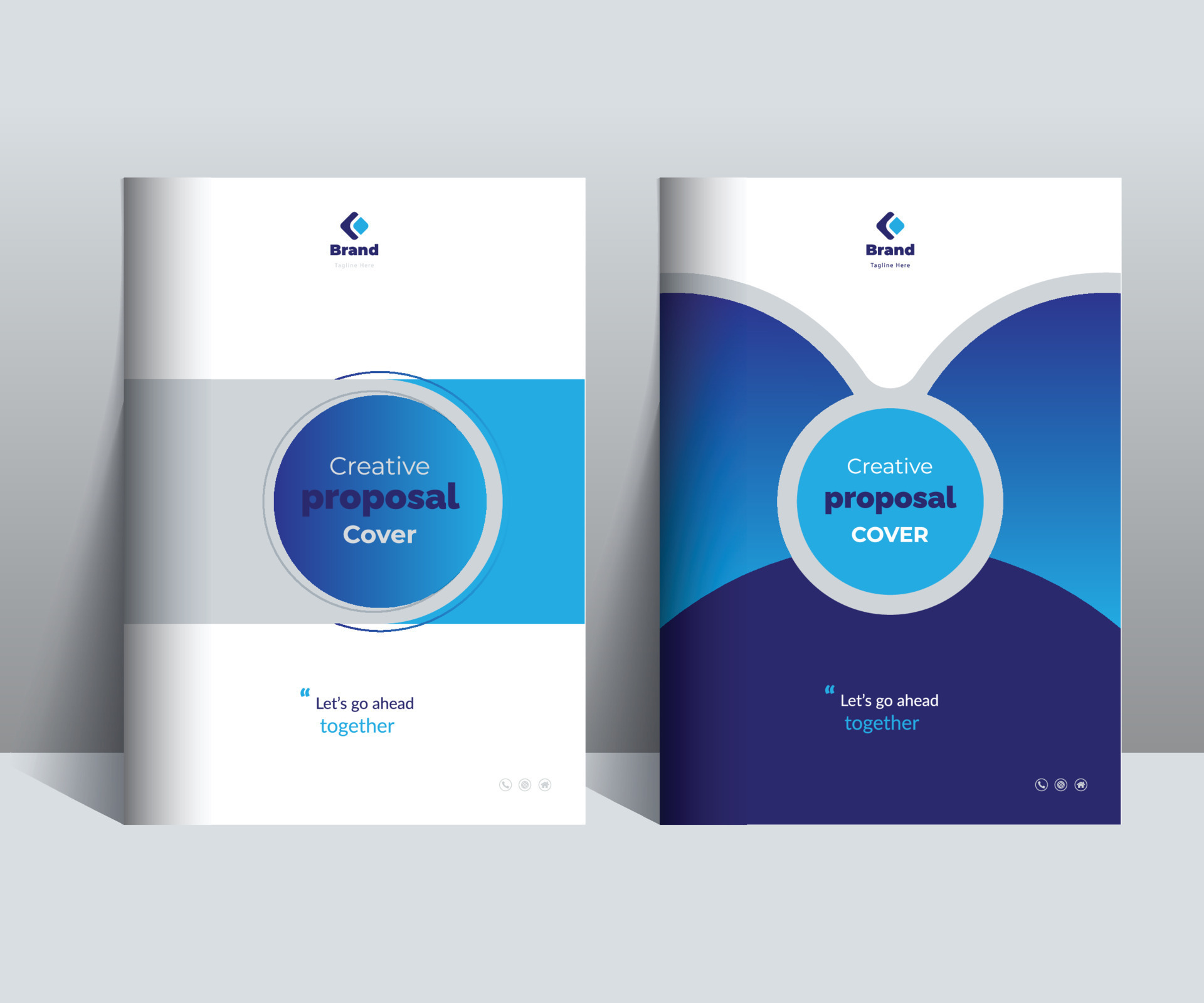 Creative Proposal Cover Design Template adept for multipurpose Projects ...