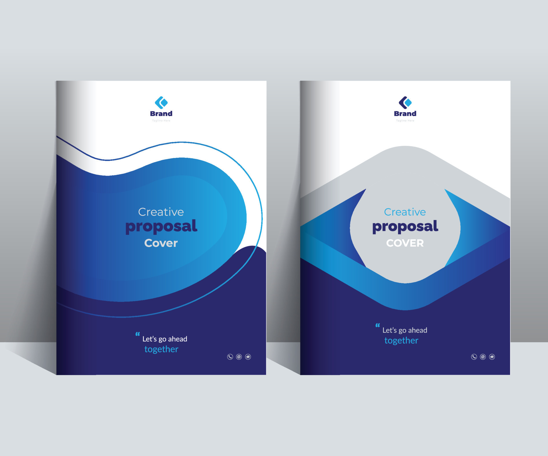 Creative Proposal Cover Design Template adept for multipurpose Projects ...