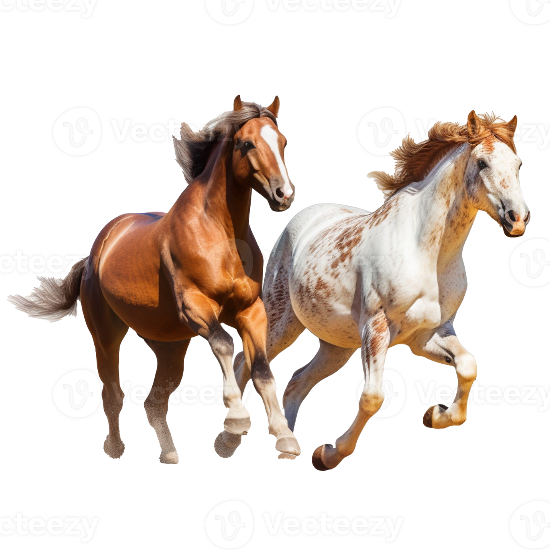 running horse isolated on background with 24508692 PNG