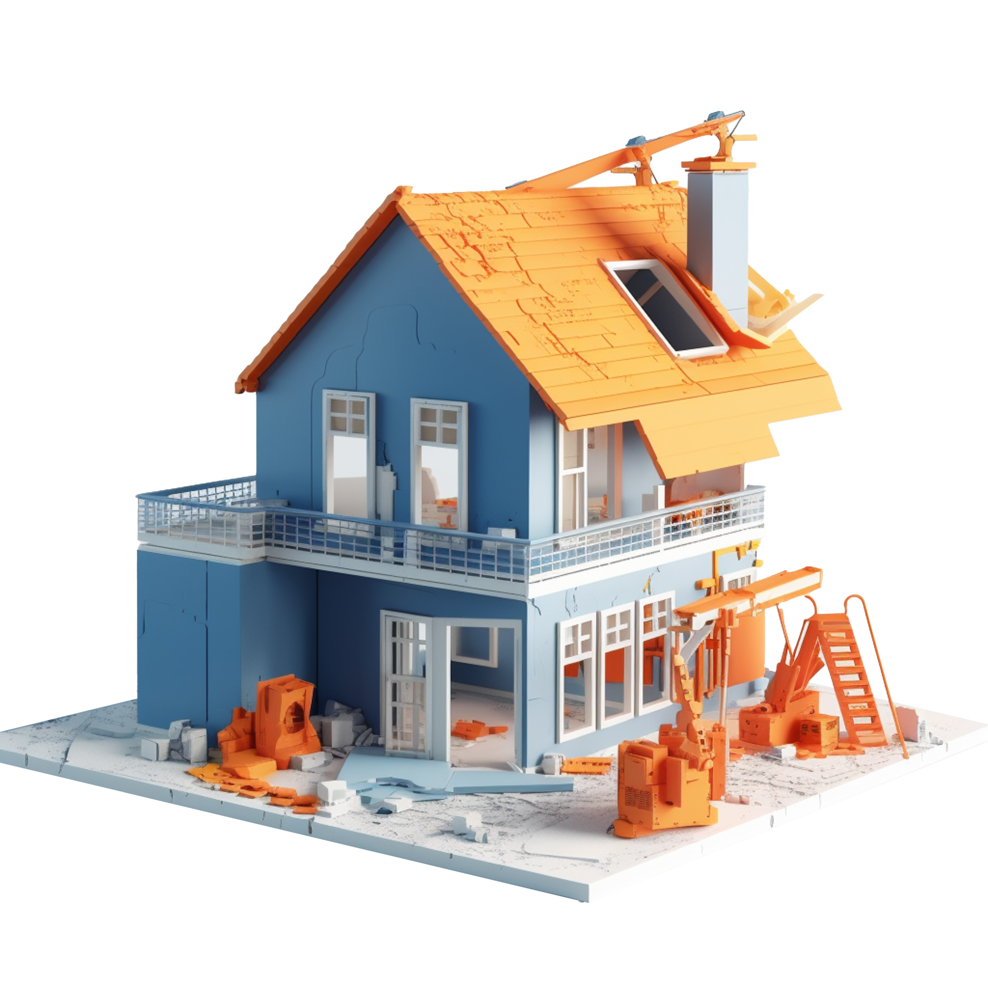 under construction house isolated on background with 24509320 PNG under construction house isolated on background with 24509320 PNG