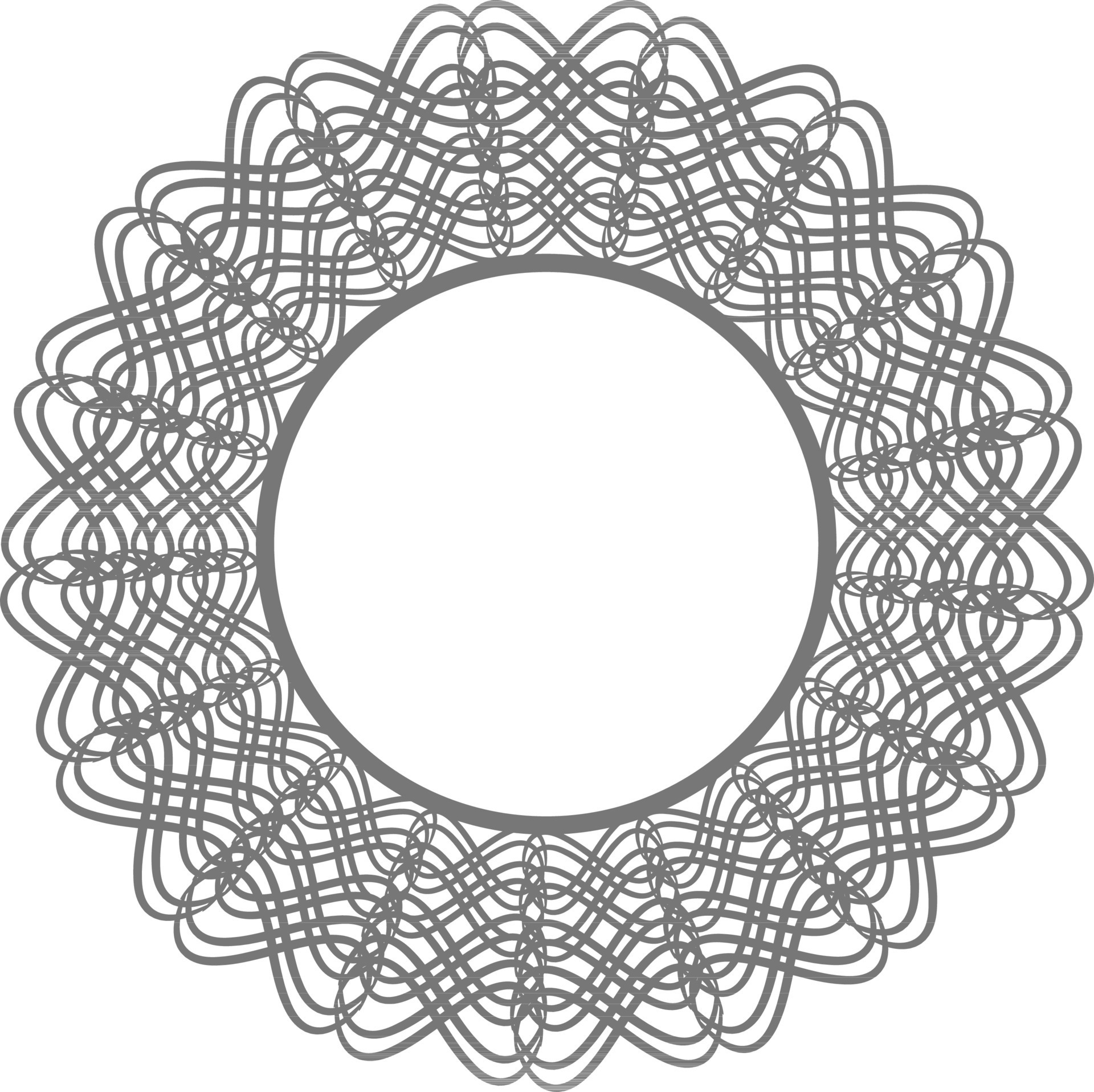 creativo marco diseño en circulo forma. 24516310 Vector en Vecteezy