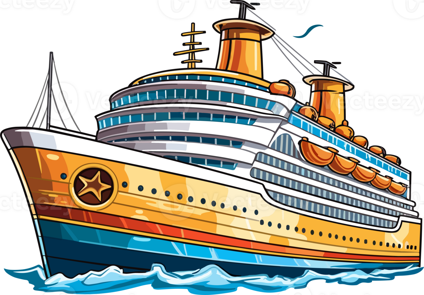 Kreuzfahrtschiff Clipart