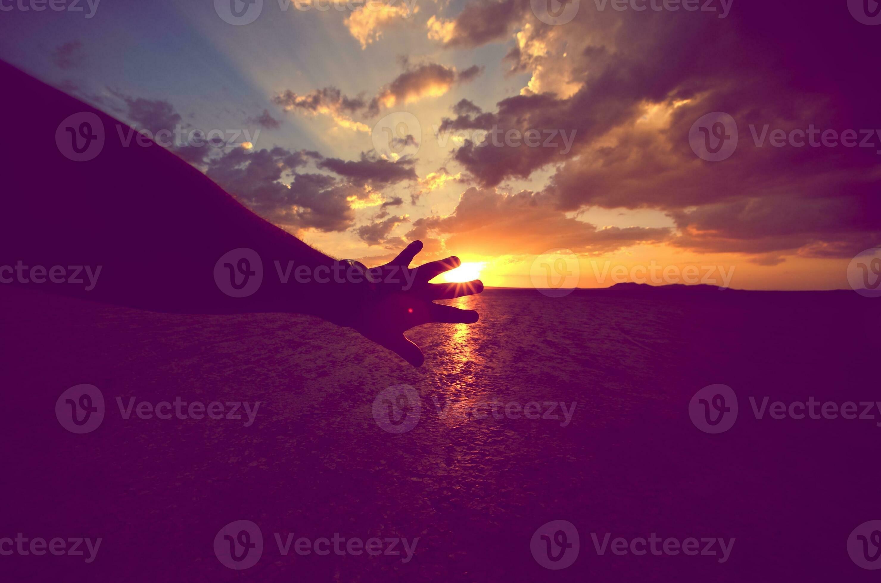 Touching the Sun 24521467 Stock Photo at Vecteezy