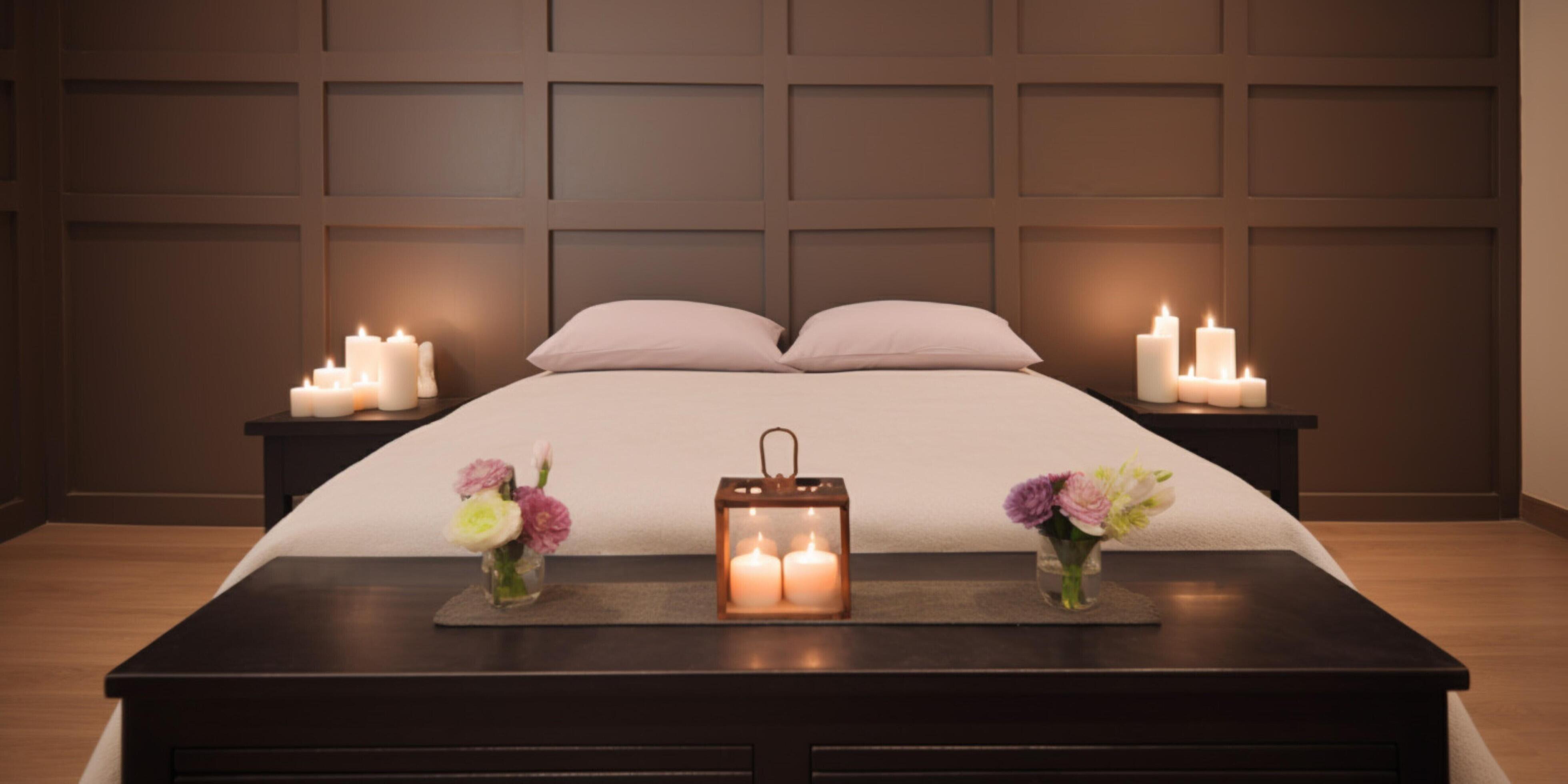 serene setting with scented candles and massage bed 24525037 Stock ... serene setting with scented candles and massage bed 24525037 Stock ...