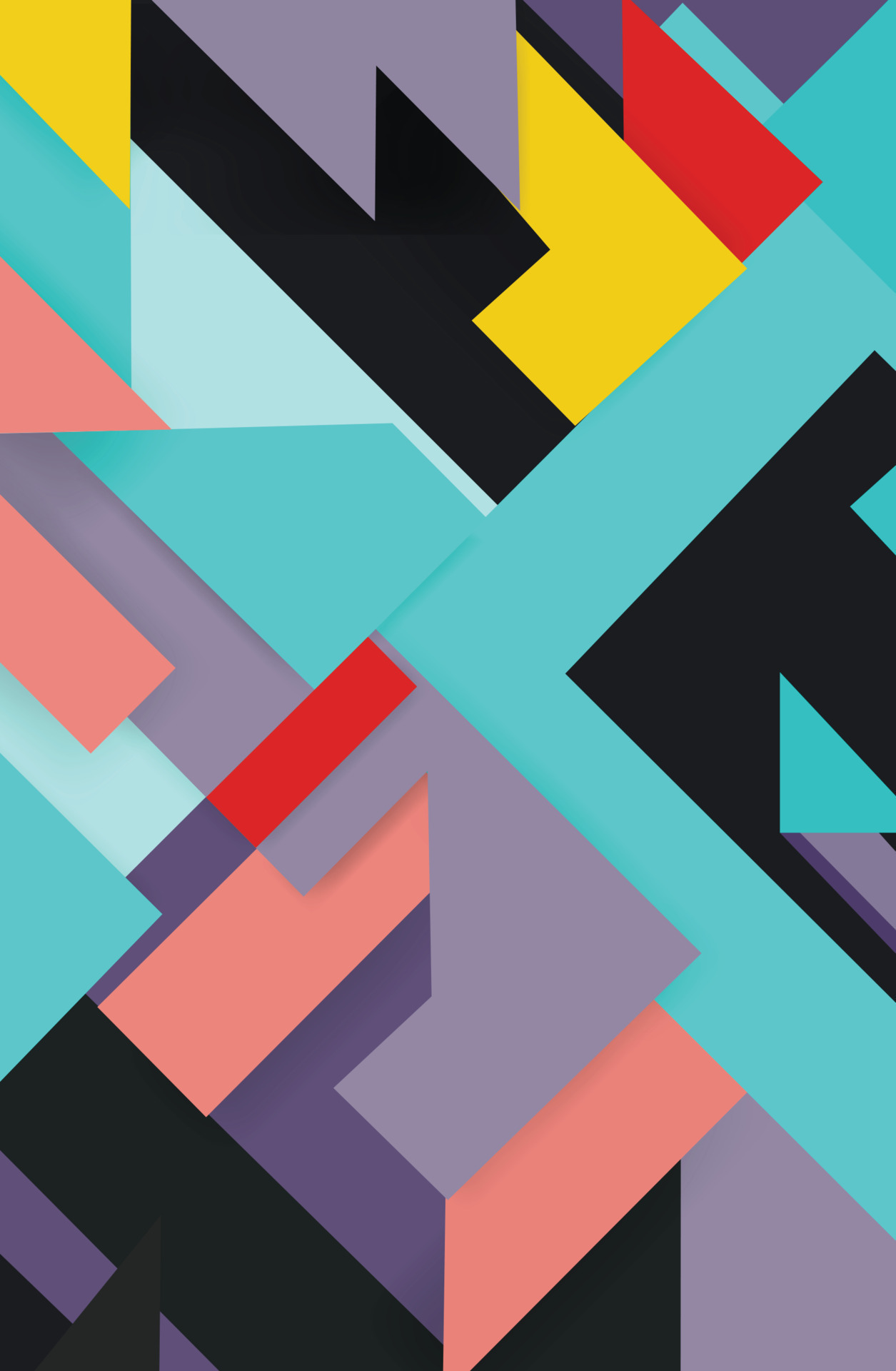 Modernist style collages that combine different visual elements ...