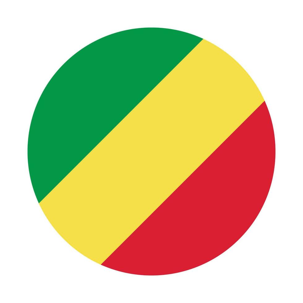Congo Flag Flag Of Congo In Design Shape 24536828 Vector Art At Vecteezy