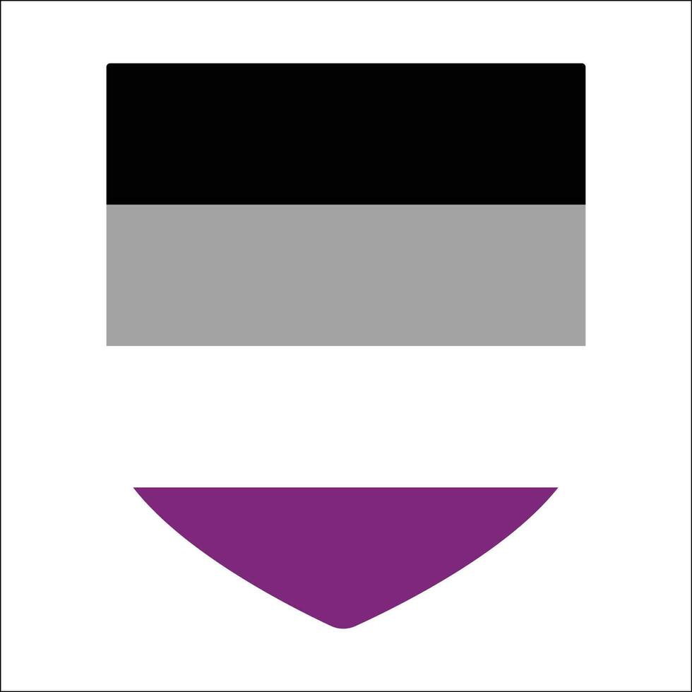 Asexual Pride Flag International Asexual Pride Flag 24536961 Vector Art At Vecteezy