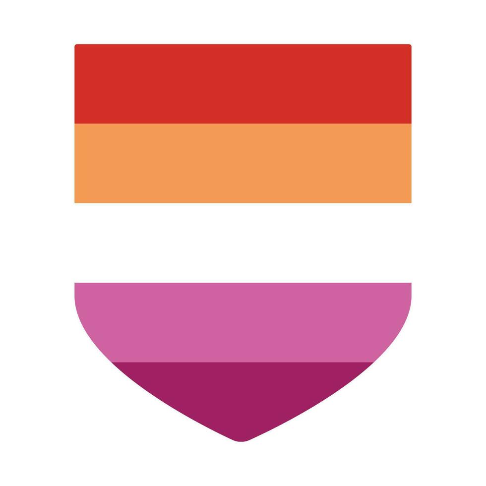 Lesbian Pride Flag Lgbt Symbol 24537350 Vector Art At Vecteezy