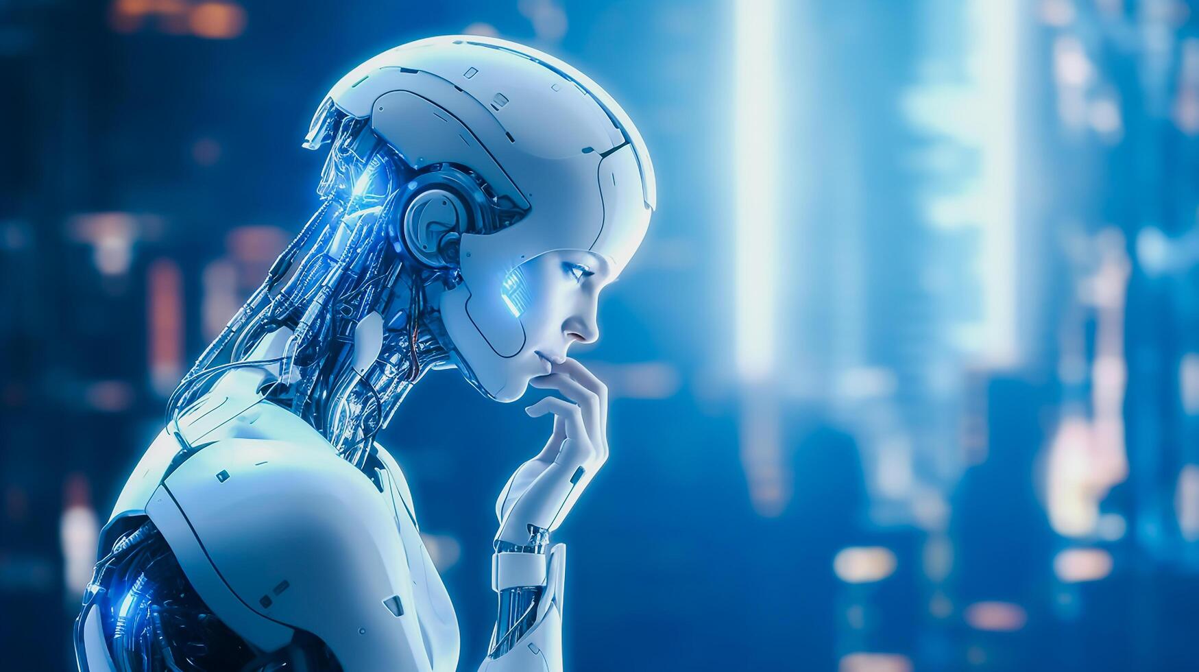 Artificial Intelligence Robot Wallpaper