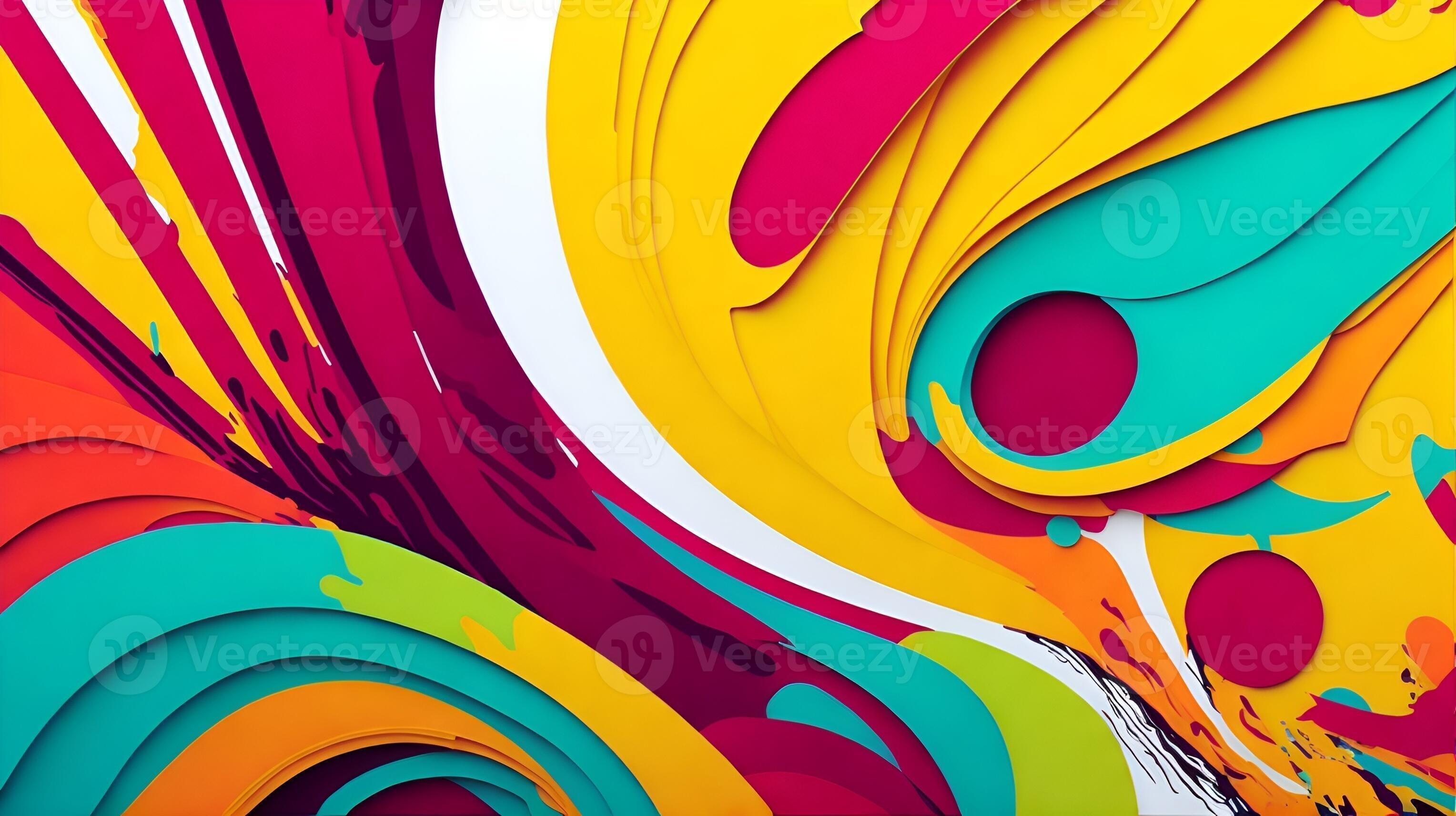 Bright Colorful Abstract Wallpapers