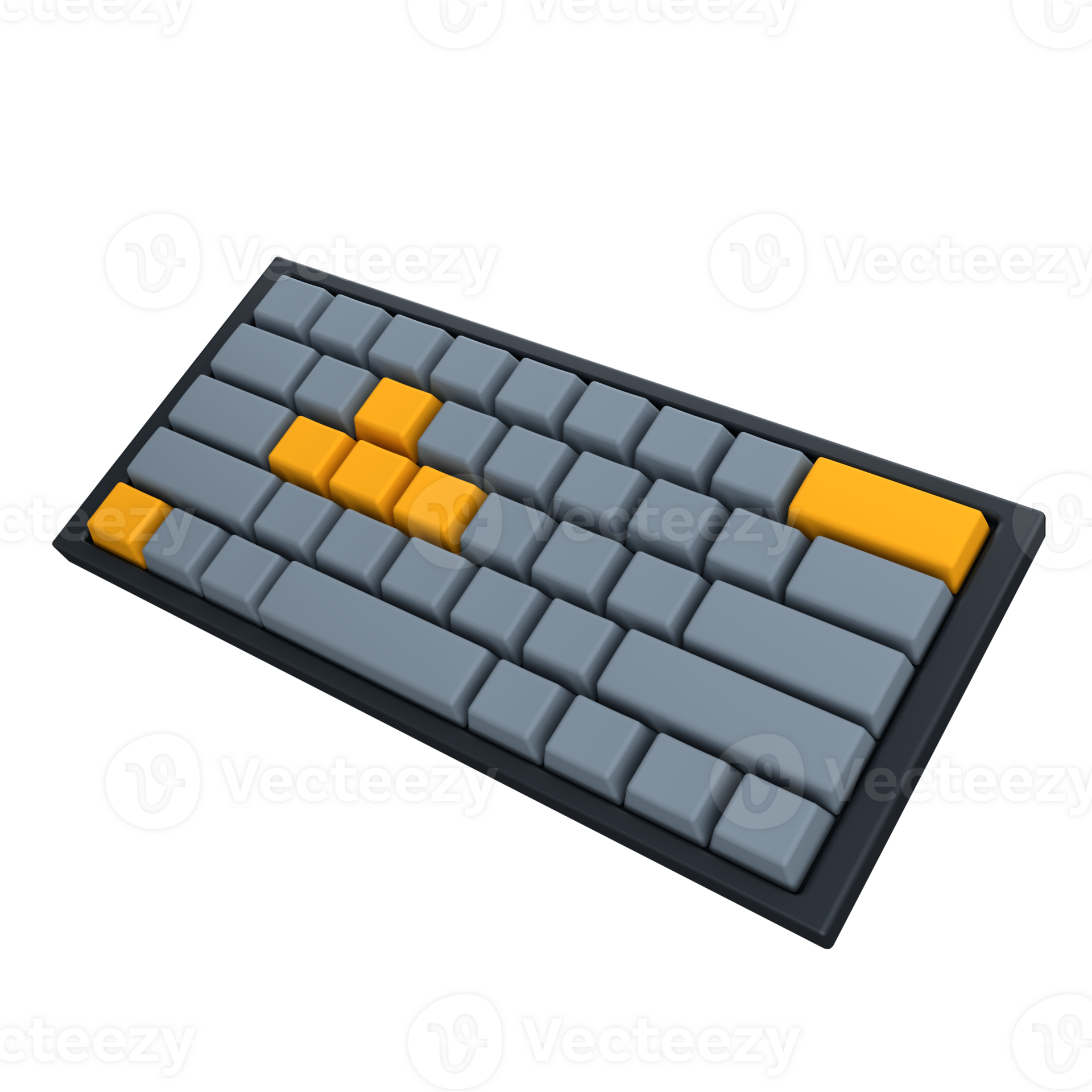 3d Icon Keyboard 24544258 Png