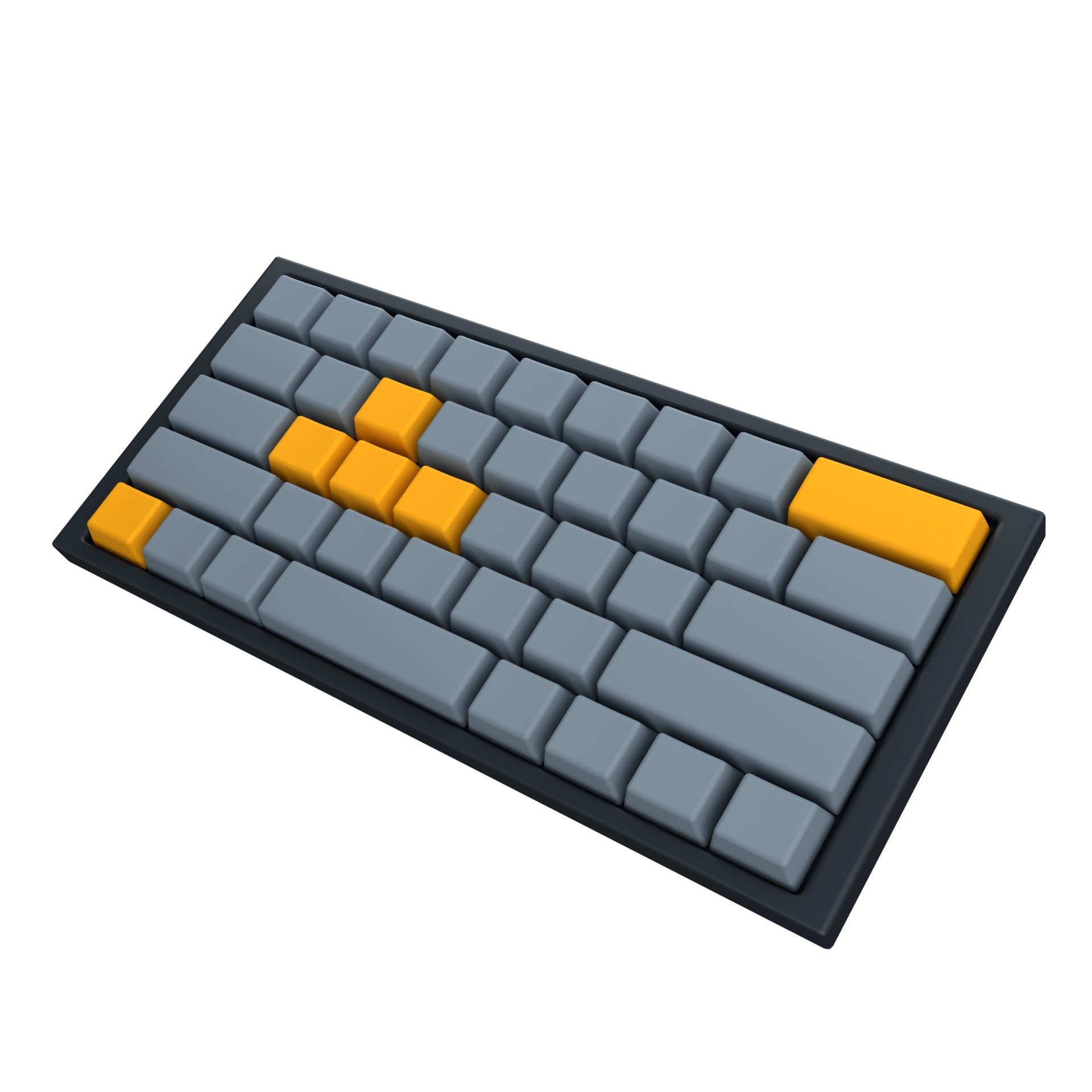 3d Icon Keyboard 24544258 Png