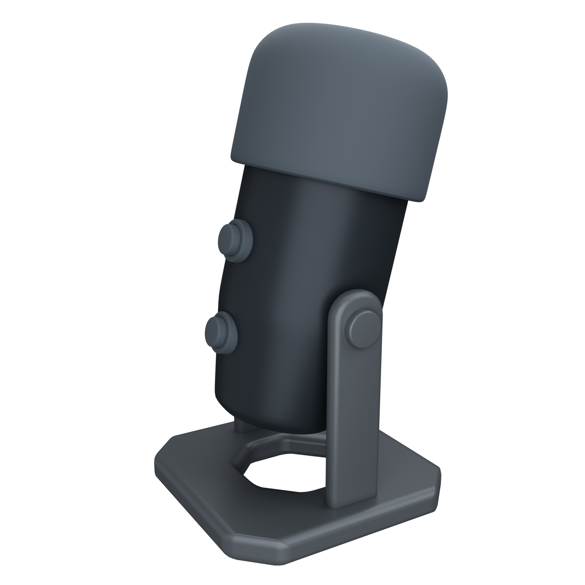 3D icon Microphone 24544265 PNG
