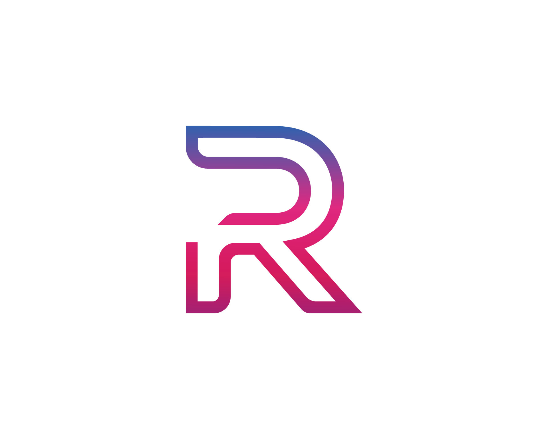 R Letter Branding Logo Icon Design Concept Vector Template. 24544515 Vector Art at Vecteezy