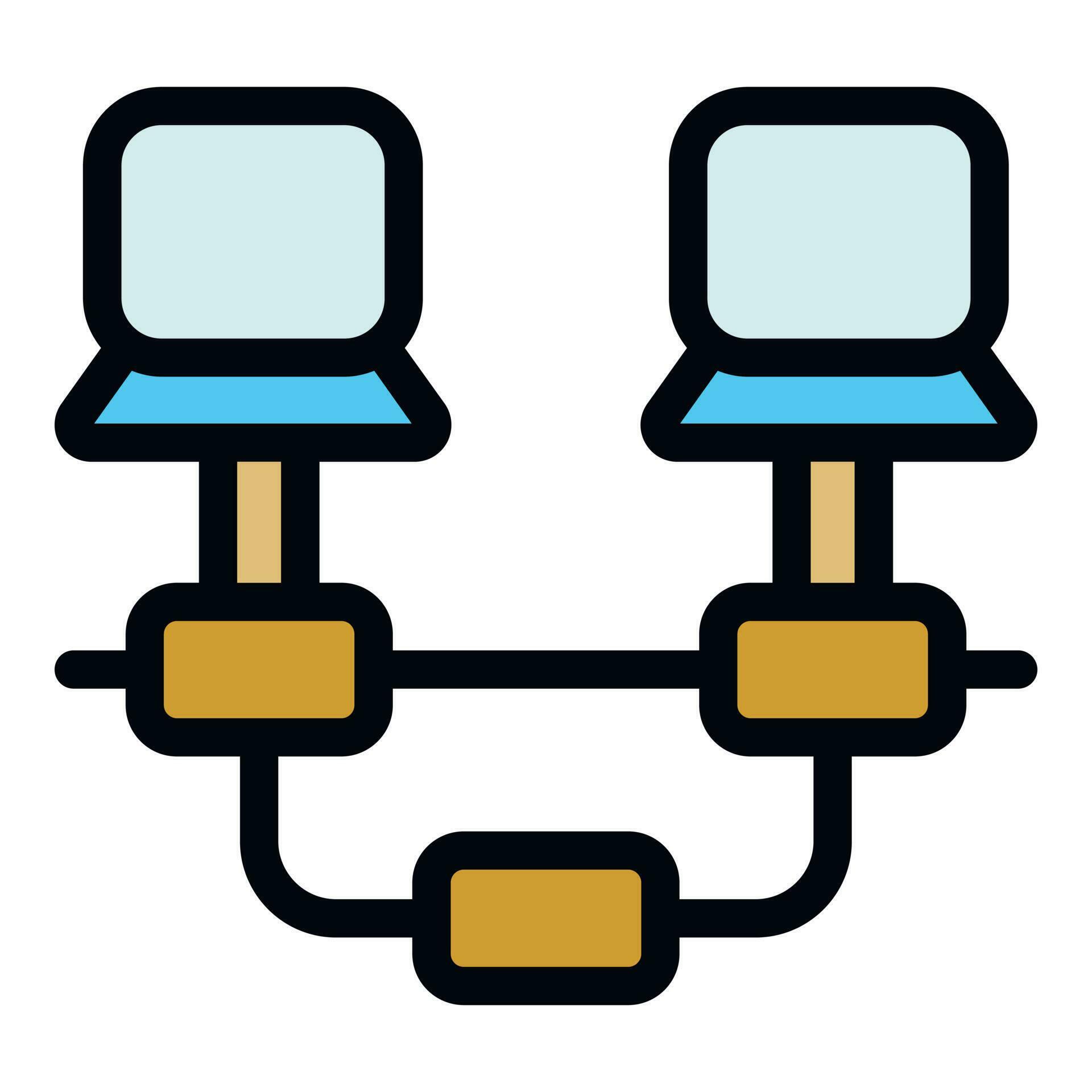 Computer network icon vector flat 24549120 Vector Art at Vecteezy