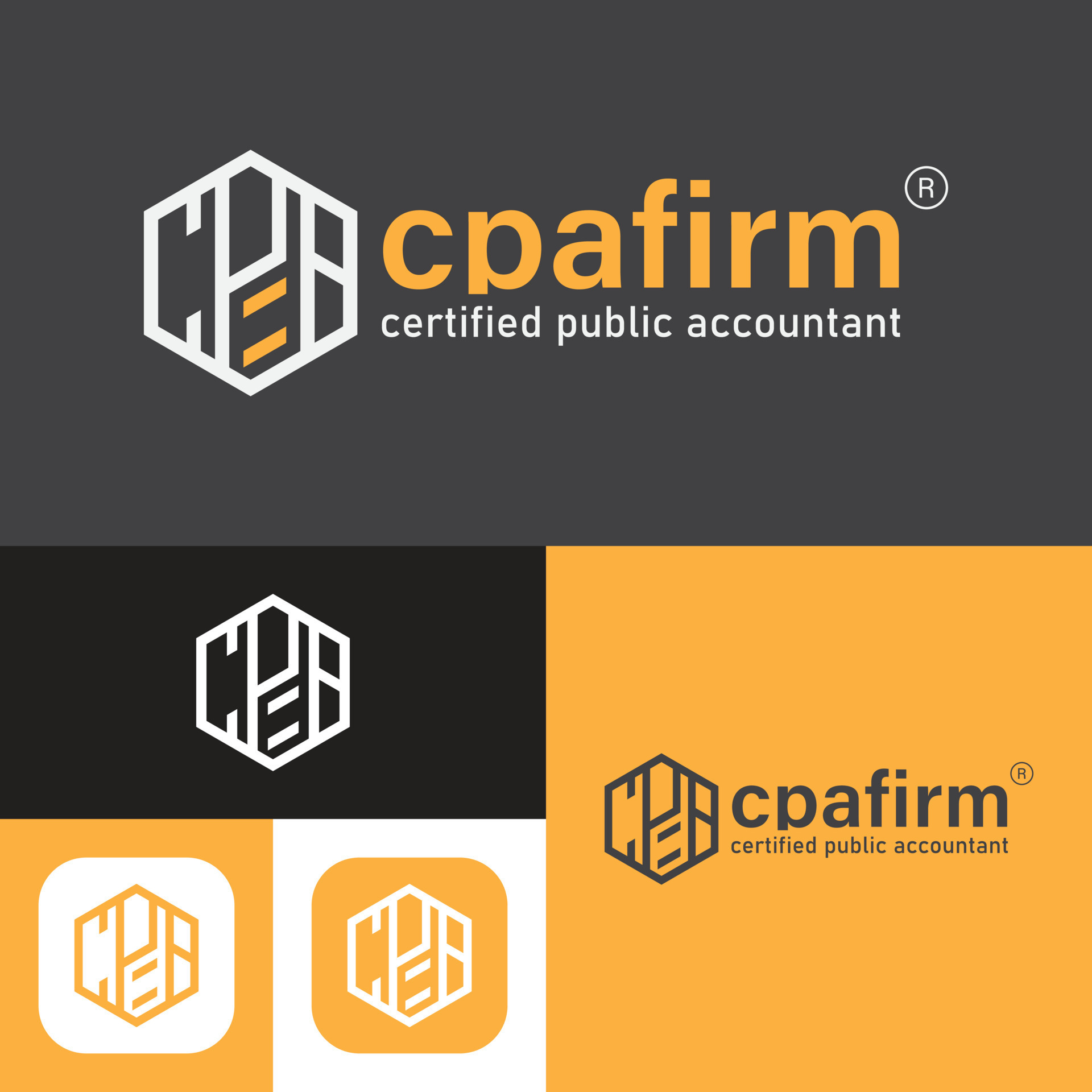 Simple Certified Public Accountant Logo Template.CPA firm logo. Black ... Simple Certified Public Accountant Logo Template.CPA firm logo. Black ...