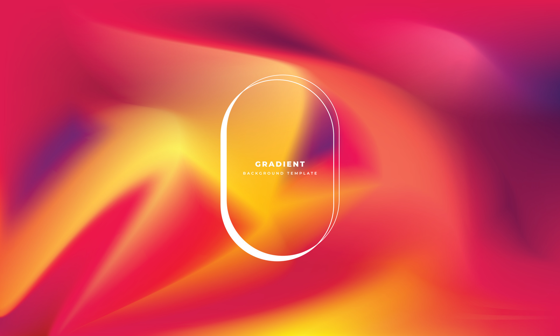 Colorful Gradient Mesh Background Template Copy Space Fluid Colour Background Suitable For