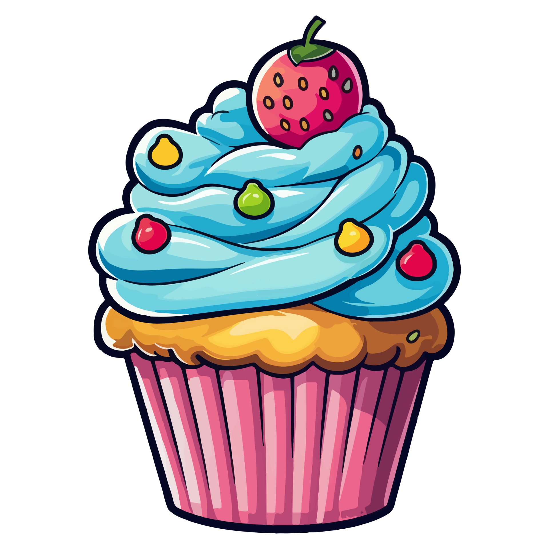 Cool Cupcake Drawings