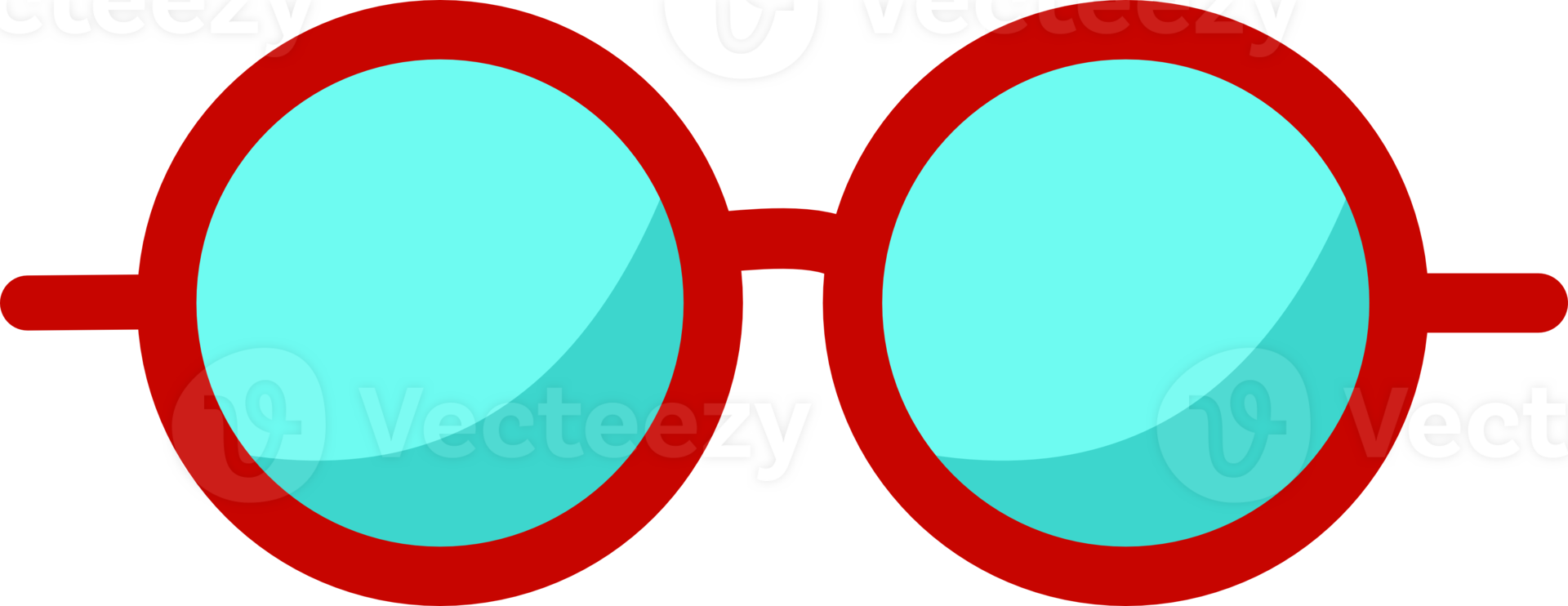 Sunglasses Red Frame 24554210 Png