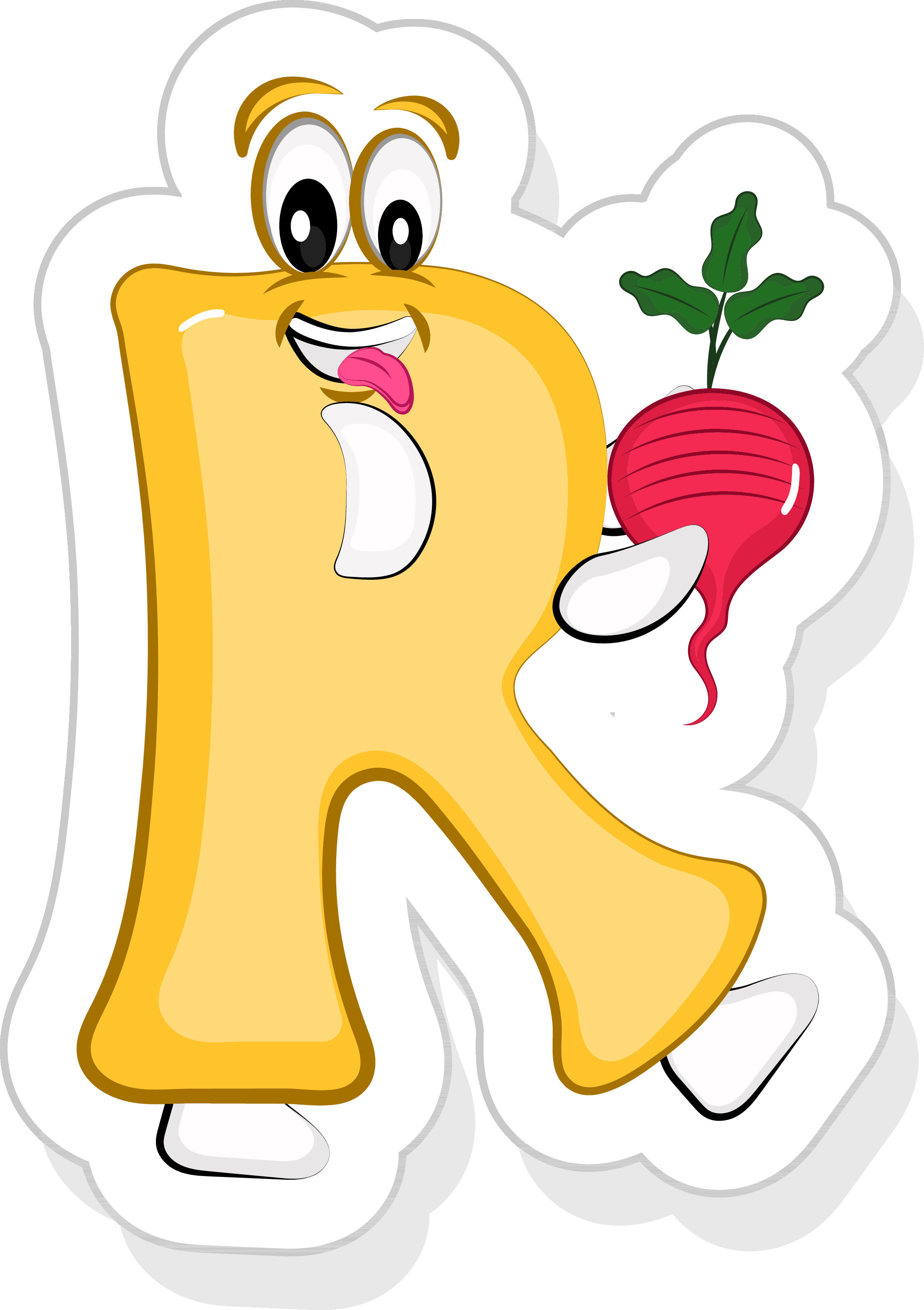 R Alphabet Animation