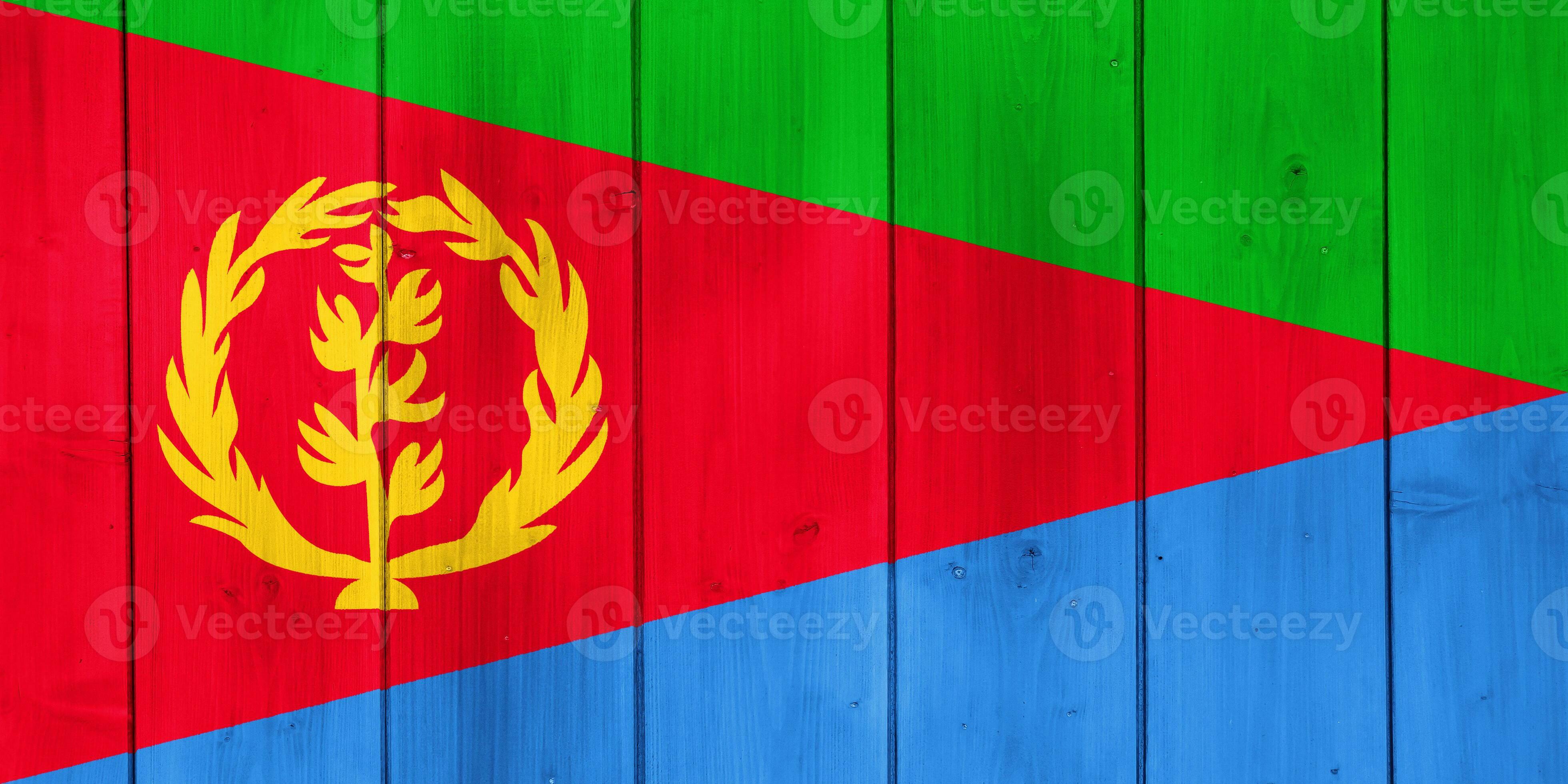 Flag of State of Eritrea on a textured background. Concept collage ...