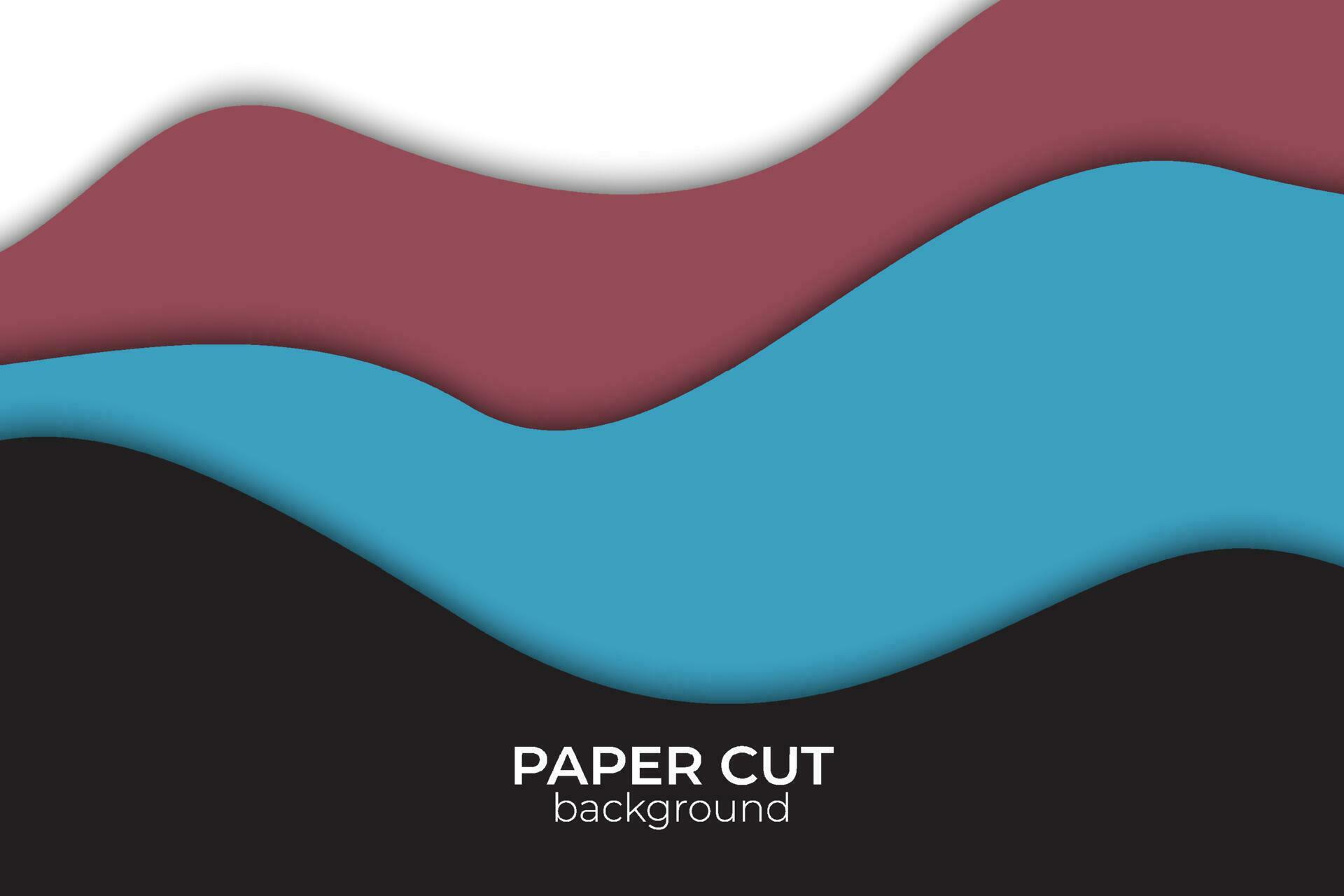 Abstract Wavy Paper Background In Bright Colors 24568298 Vector Art At Vecteezy