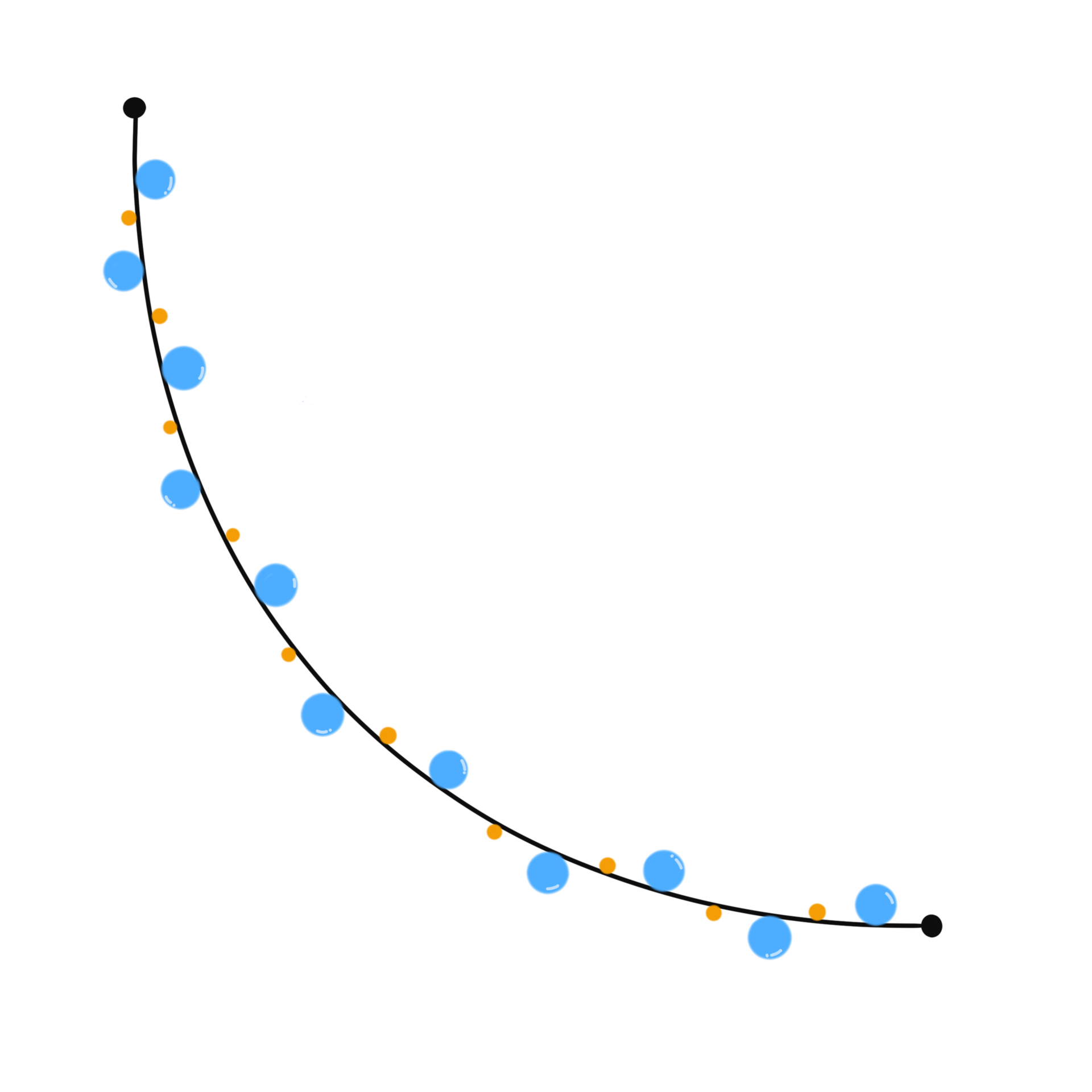 Colorful lights hanging decoration 24583840 PNG