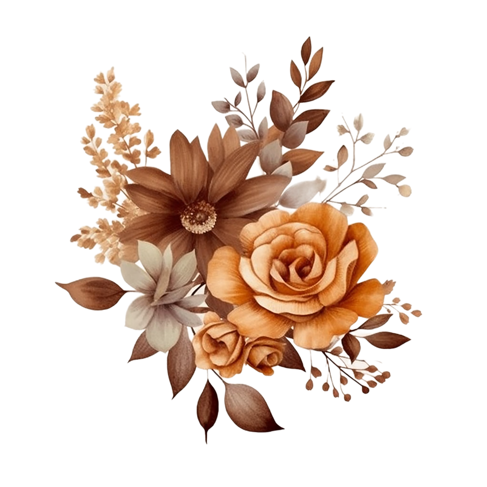 Watercolor Floral Flower Design Watercolor Flower Arrangements Florals