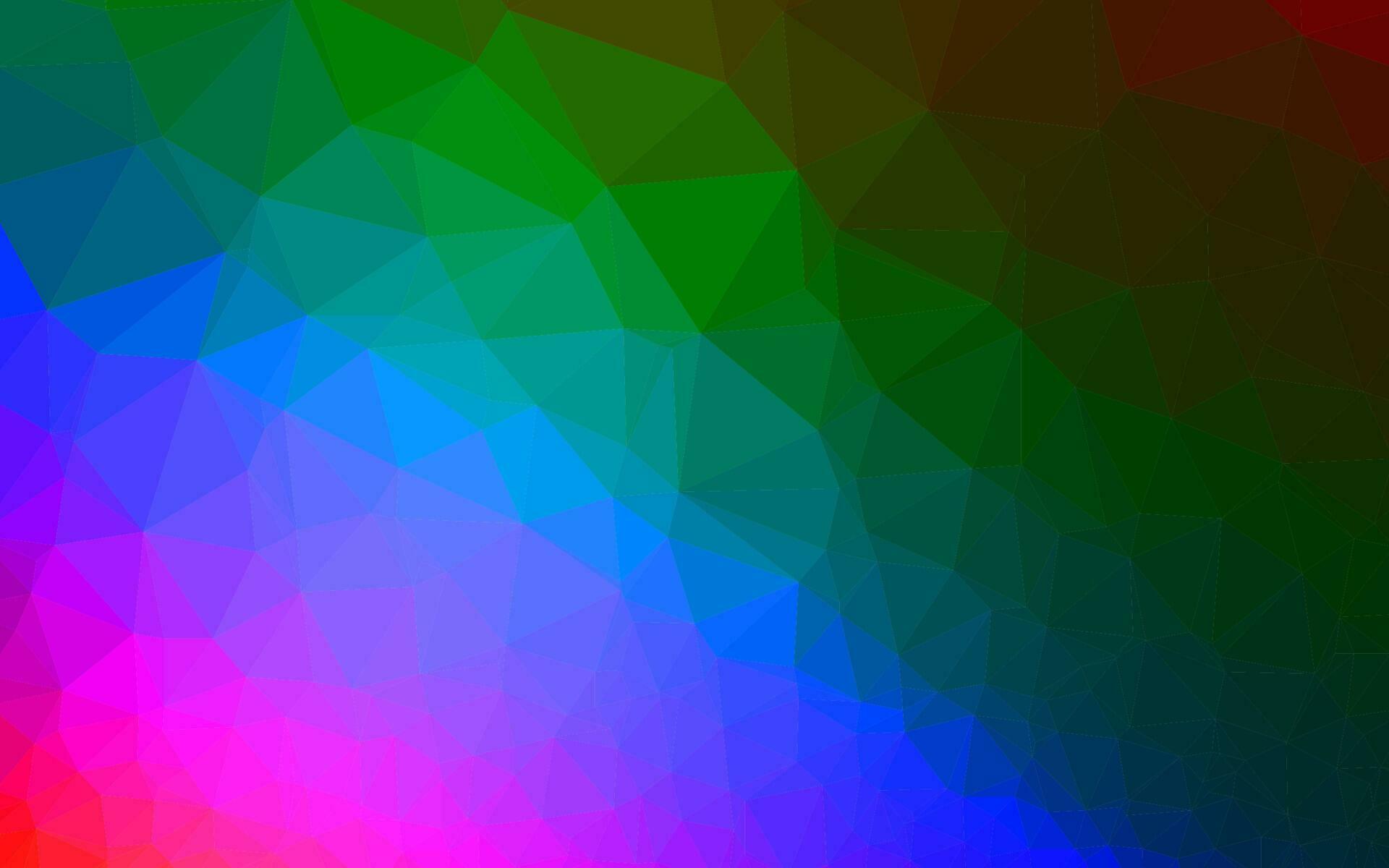 Dark Multicolor Rainbow Vector Shining Triangular Pattern 24584006