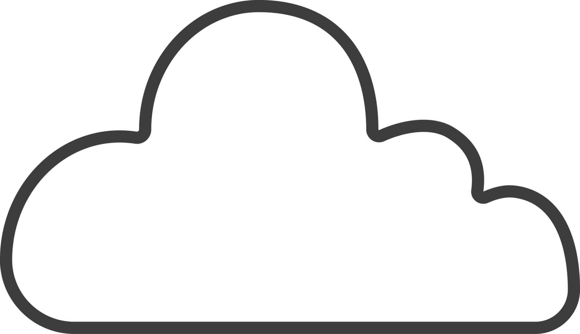 Cloud Thin Line Icon Weather Icon Set 24584085 Png