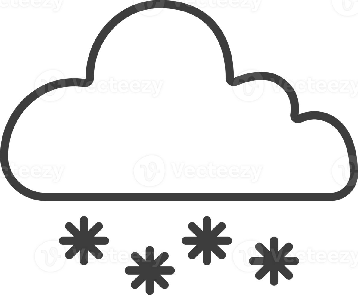 snowing thin line icon, Weather icon set. 24584086 PNG snowing thin line icon, Weather icon set. 24584086 PNG