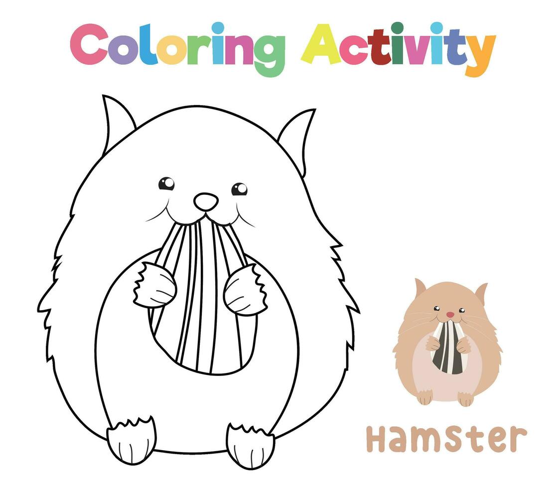 Coloring Animal Worksheet Page Fun Activity For Kids Educational coloring-animal-worksheet-page-fun-activity-for-kids-educational