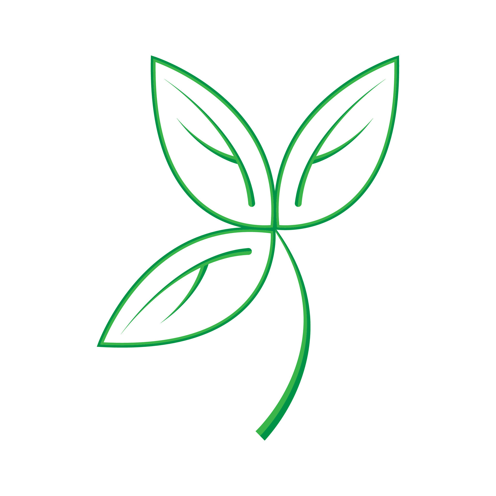 Tree leaf vector design 24594164 Vector Art at Vecteezy