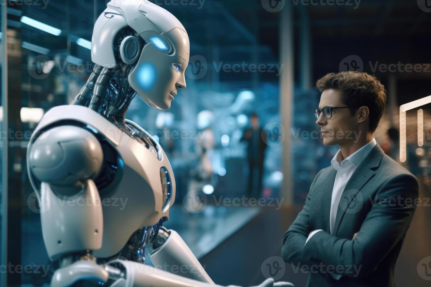 Artificial Intelligence Robot Human