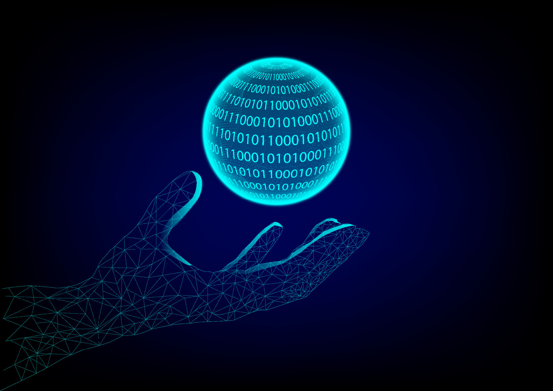 Cybercrime concept. Globe with binary code and security payment information. Digital earth with ...