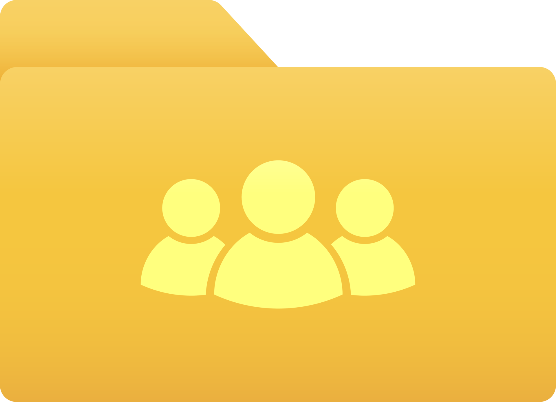 Folder with a group of people symbol, Folder icon. 24596203 PNG Folder with a group of people symbol, Folder icon. 24596203 PNG