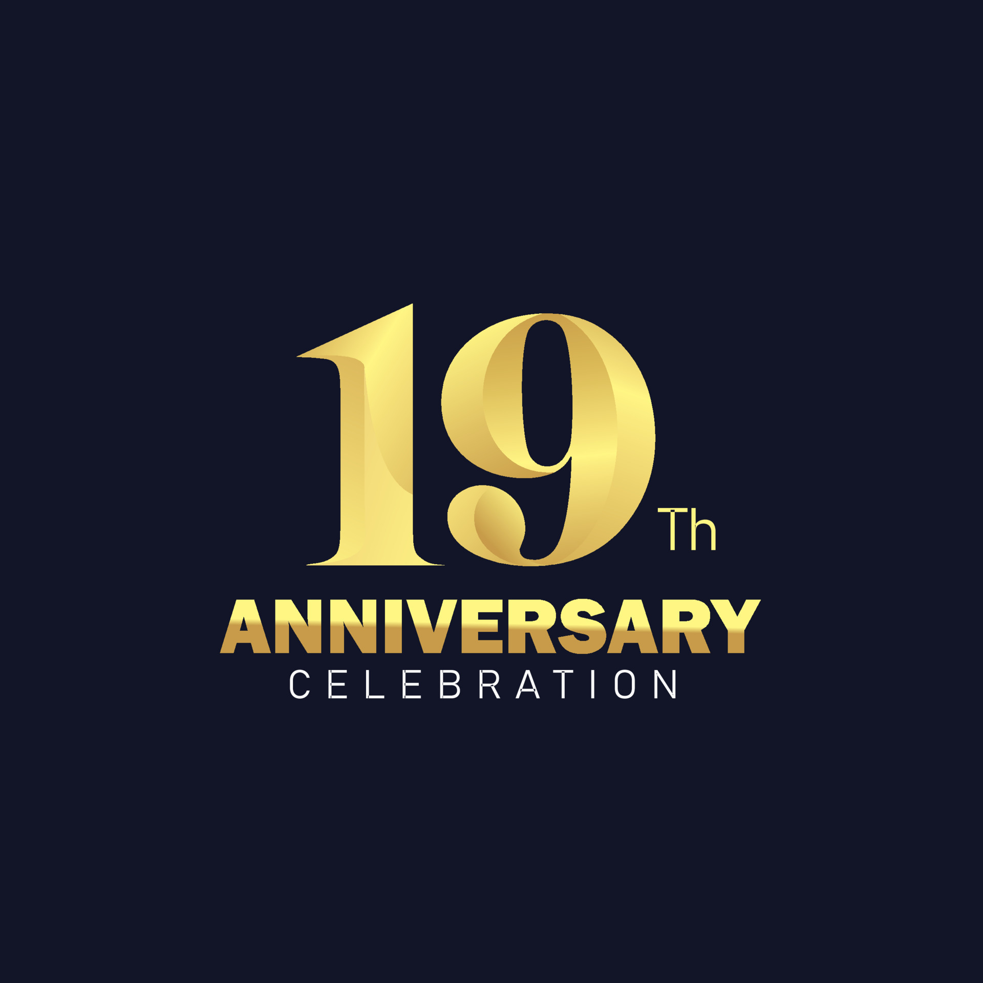 19th anniversary logo design, golden anniversary logo. 19th anniversary ... 19th anniversary logo design, golden anniversary logo. 19th anniversary ...