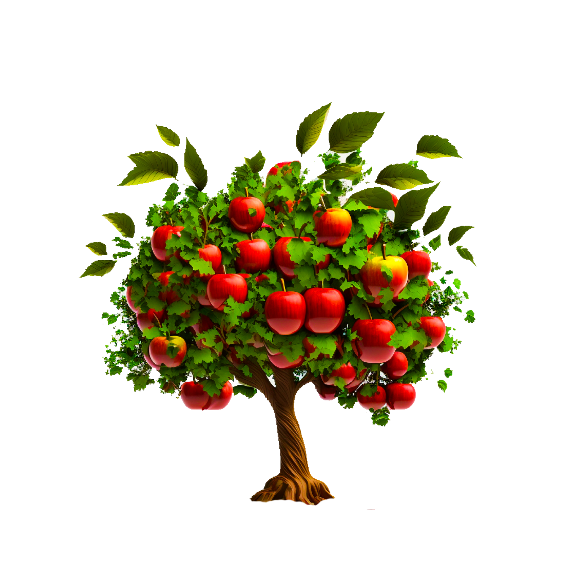 Apple tree png generative ai 24597656 PNG