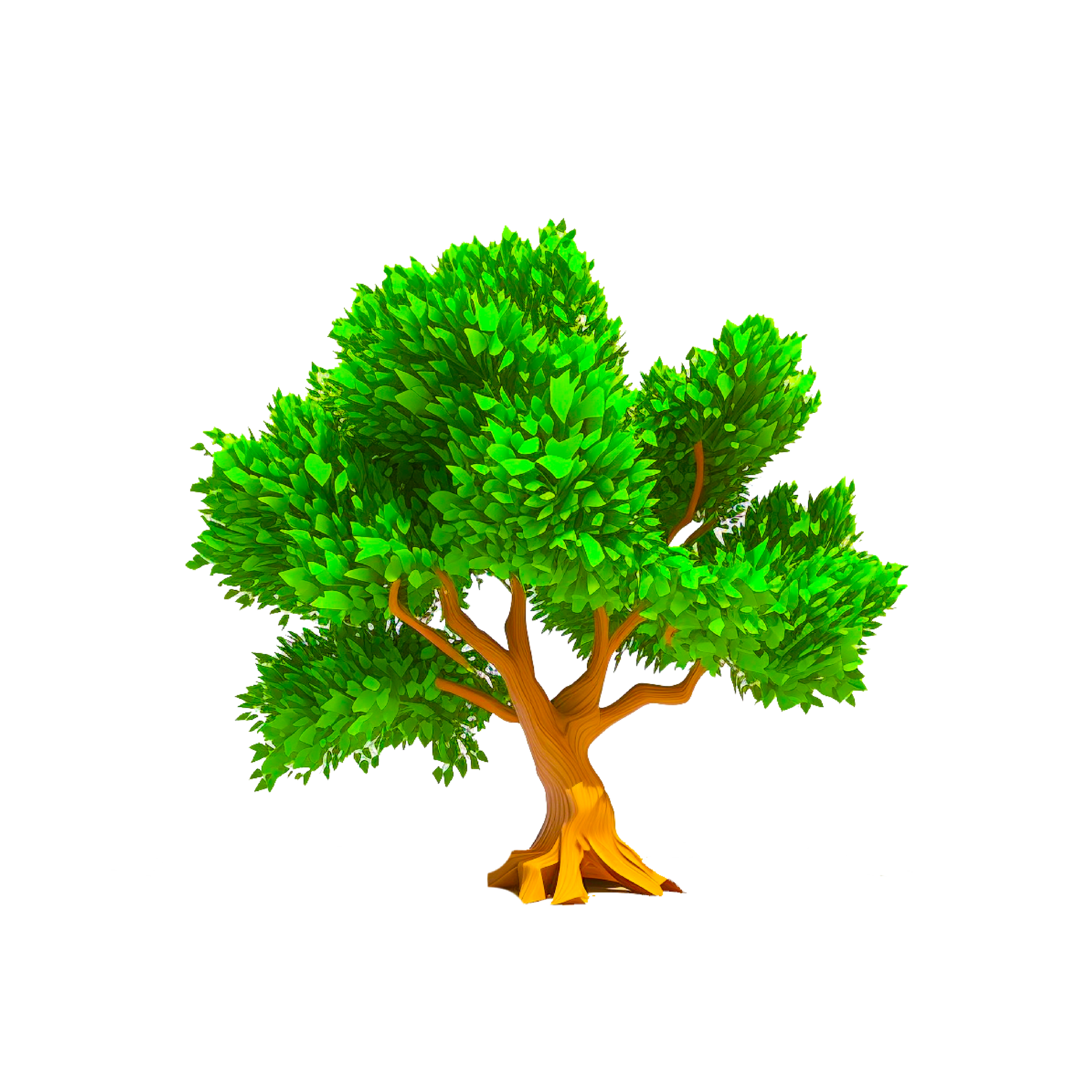 Tree on transparent background 24597890 PNG