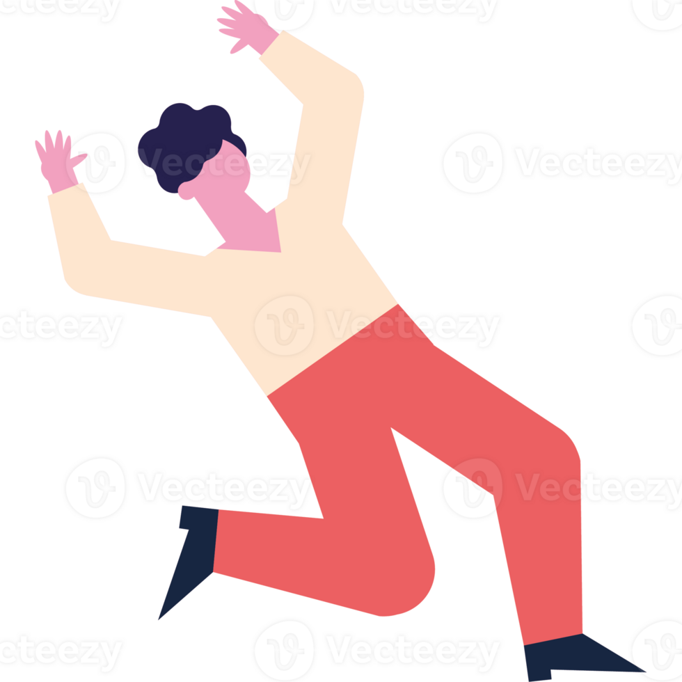 young man celebrating position character 24600319 PNG young man celebrating position character 24600319 PNG
