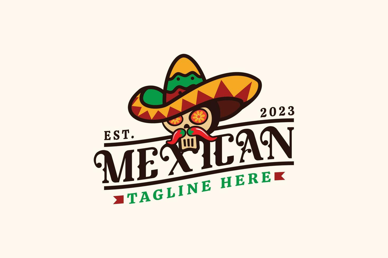 Graphic Design Mexican Restaurant Logo Ideas