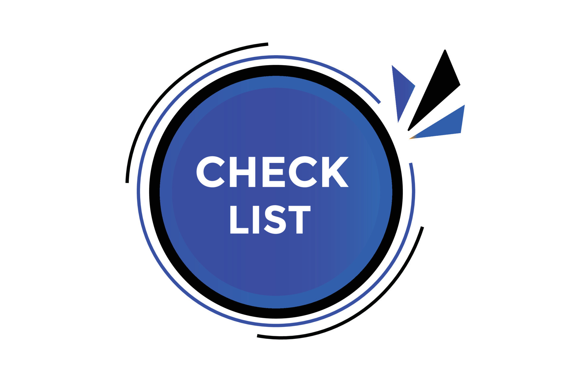 Check list button web banner templates. Vector Illustration 24606895 ... Check list button web banner templates. Vector Illustration 24606895 ...