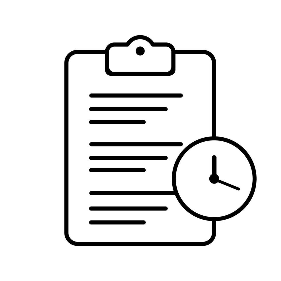 hora administración icono vector. fecha límite ilustración signo ... hora administración icono vector. fecha límite ilustración signo ...