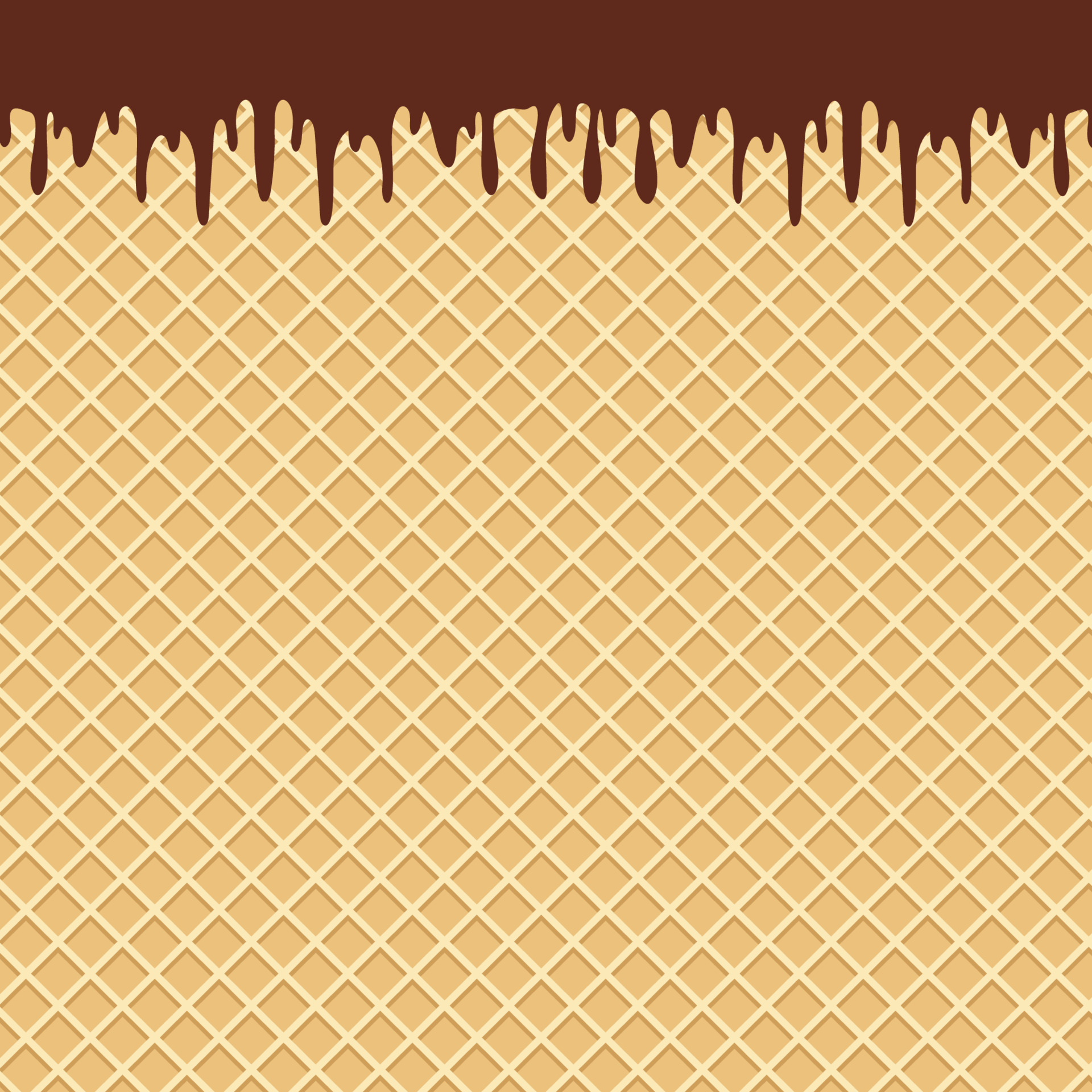 Waffle background, ice cream cone texture, sweet dessert wafer pattern ... Waffle background, ice cream cone texture, sweet dessert wafer pattern ...