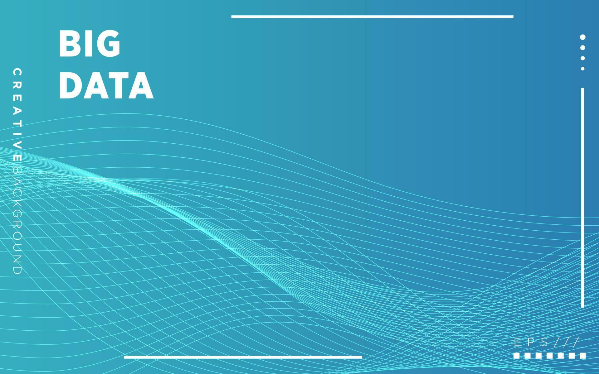 abstract background banner design, Modern Visualization Tech Poster ...