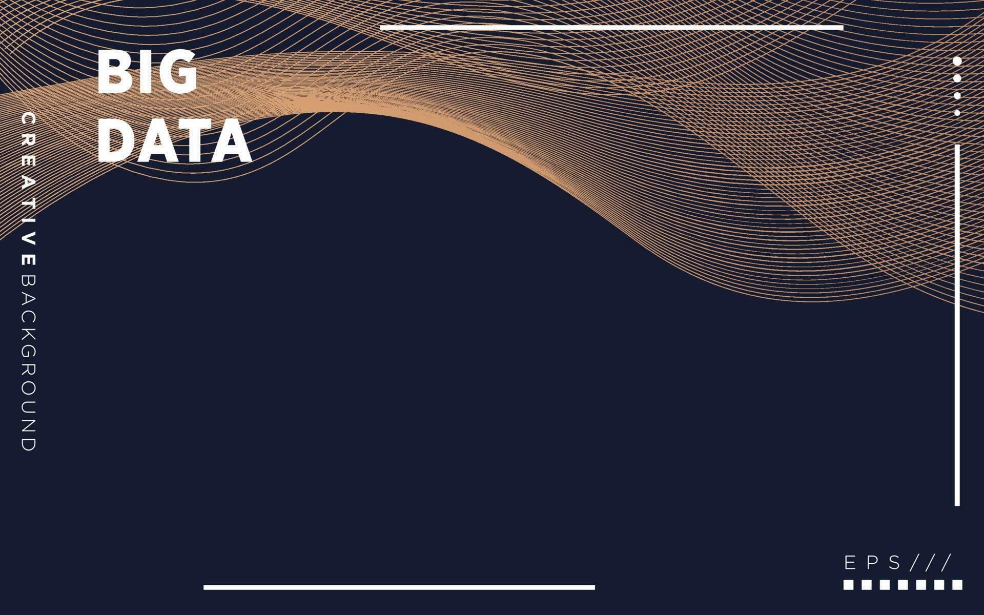 abstract background banner design, Modern Visualization Tech Poster ...